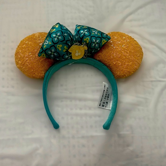 Disney | Accessories | Walt Disney World Lemon Italy Ears Yellow And ...